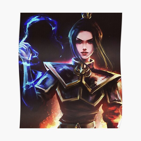 "Princess Azula" Poster by jenkinsrosa | Redbubble