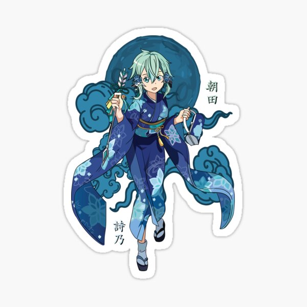 "Sinon Sun Goddess - Sword Art Online" Sticker for Sale by ...