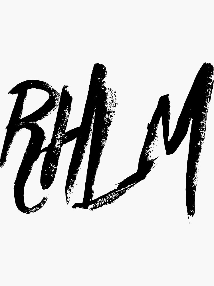 Pegatina «RHLM» de Laionel | Redbubble