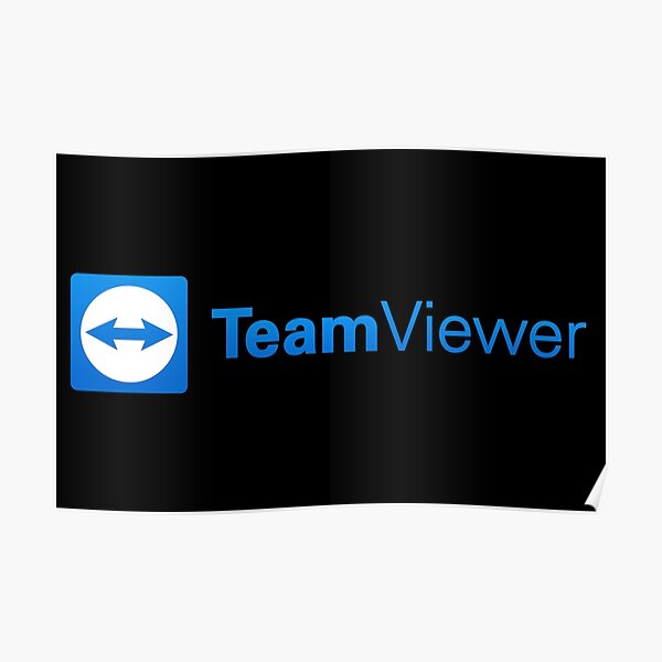 "Teamviewer Logo" Poster by CylinderOfMeat | Redbubble