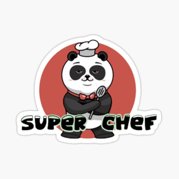 "Super Chef" Sticker for Sale by Dbanksdesign | Redbubble