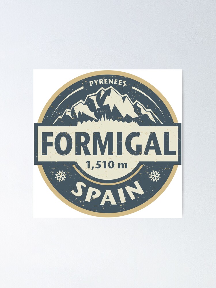 "Formigal, Spain" Poster for Sale by studio838 | Redbubble