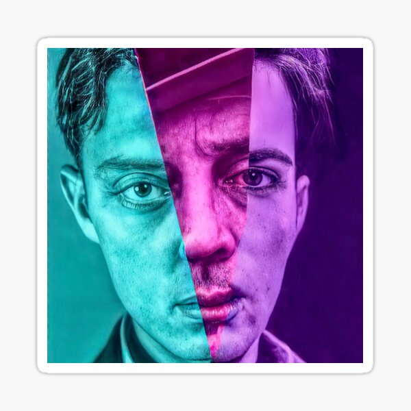 "Moonlight Buster" Sticker by butcherboyjr | Redbubble