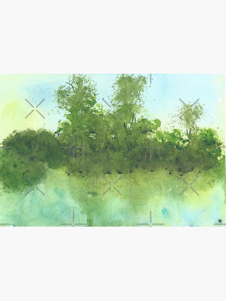 Póster «Río Amazonas, acuarela original.» de SharonRoseR | Redbubble