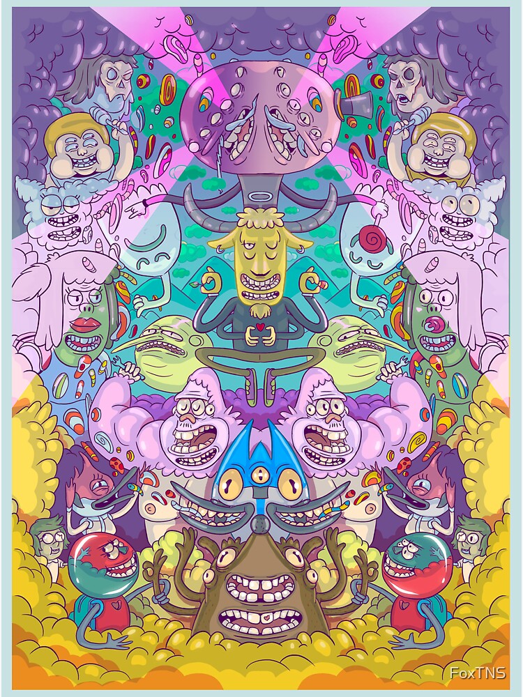 "Regular Show" Sticker by FoxTNS | Redbubble