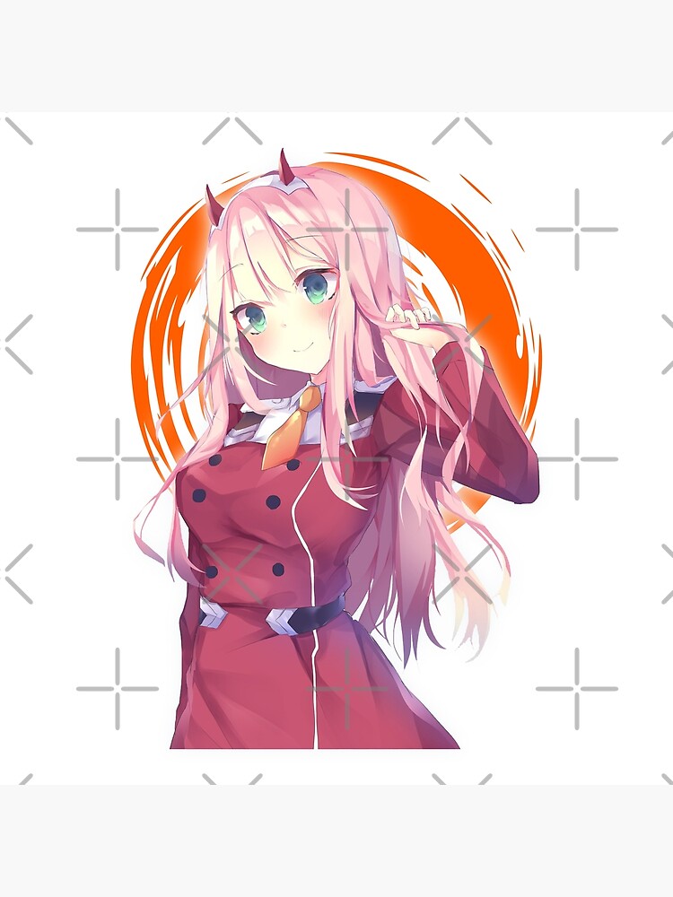 "Zero Two Chan - Darling in the Franxx" Poster for Sale by danielart08 ...