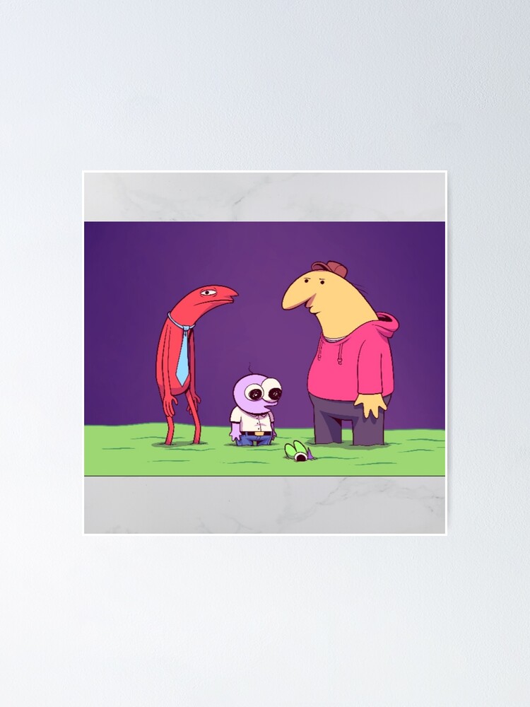 "Smiling friends" Poster for Sale by SriSanatani | Redbubble