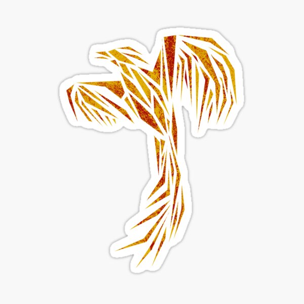 "Fire and Ash" Sticker for Sale by graffd02 | Redbubble