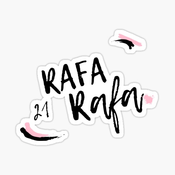 "Rafa Nadal 21 Essantial " Sticker for Sale by Lunassadi | Redbubble