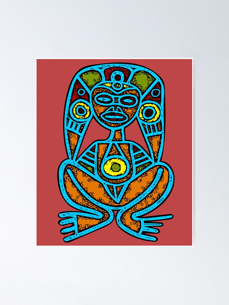 "ATABEY GODDESS TAINO SYMBOL" Poster for Sale by liamaris | Redbubble
