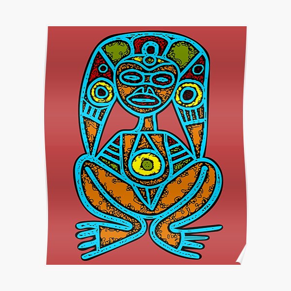 "ATABEY GODDESS TAINO SYMBOL" Poster for Sale by liamaris | Redbubble