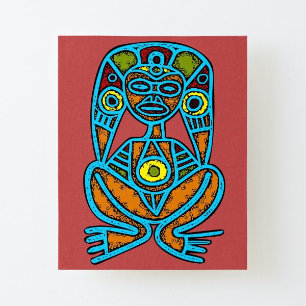 "ATABEY GODDESS TAINO SYMBOL" Mounted Print by liamaris | Redbubble