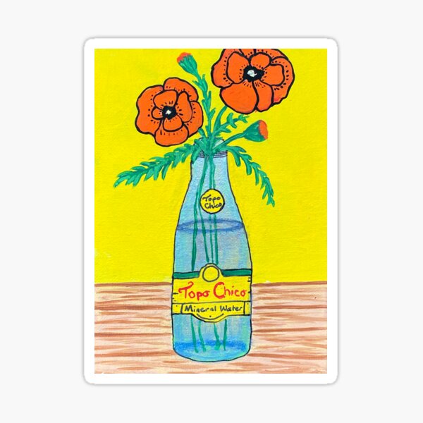 "Topo Chico" Sticker by aracelisechrist | Redbubble