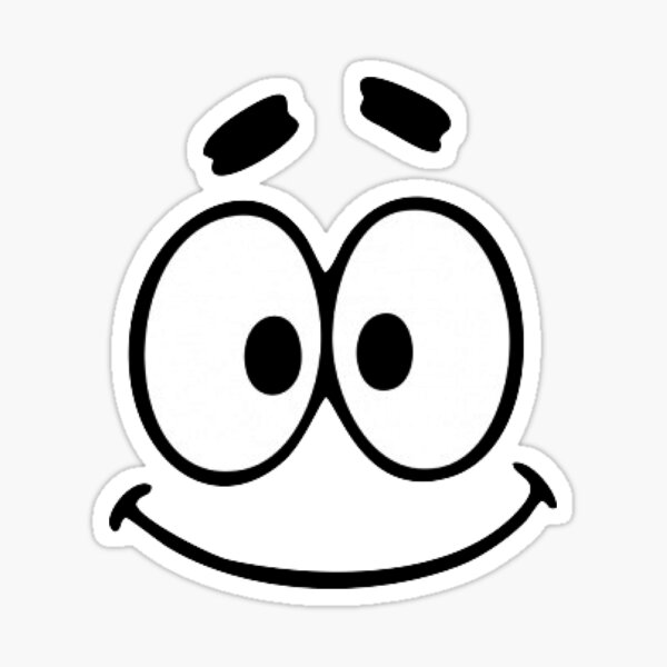 "Patrick Star" Sticker for Sale by agirlnamedyuki | Redbubble