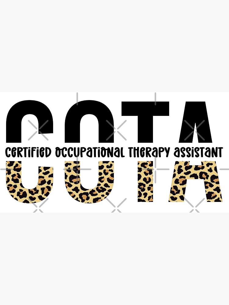 "COTA Certified Occupational Therapy Assistant | OTA Occupational ...