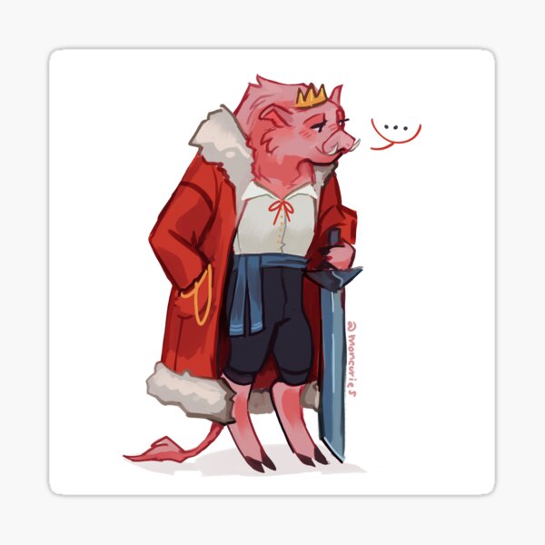 "technopig" Sticker by moncuries | Redbubble