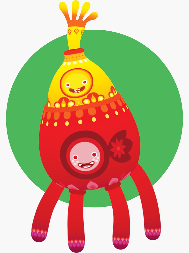 "buddi puna & kelta" Sticker for Sale by BuddiWorld | Redbubble