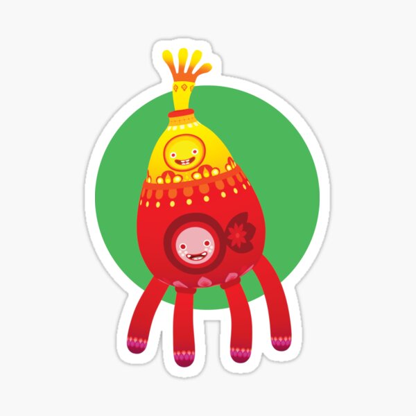 "buddi puna & kelta" Sticker for Sale by BuddiWorld | Redbubble