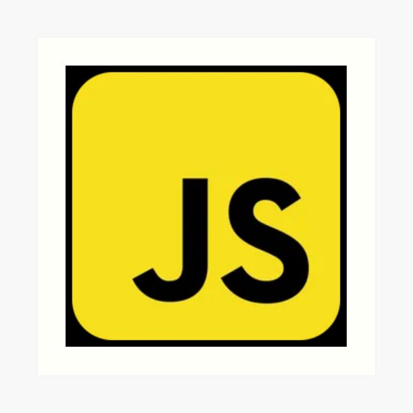 "Java Script coding language logo" Art Print for Sale by BluePencilArt ...