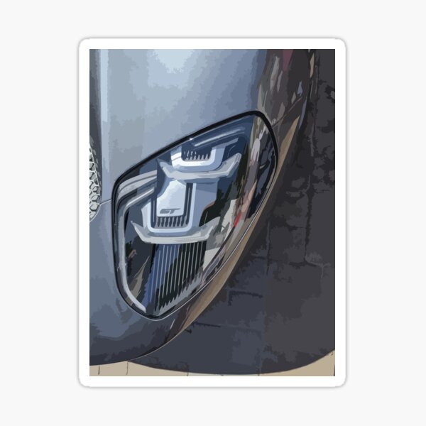 "Eye of the machine" Sticker by fordpower7 | Redbubble