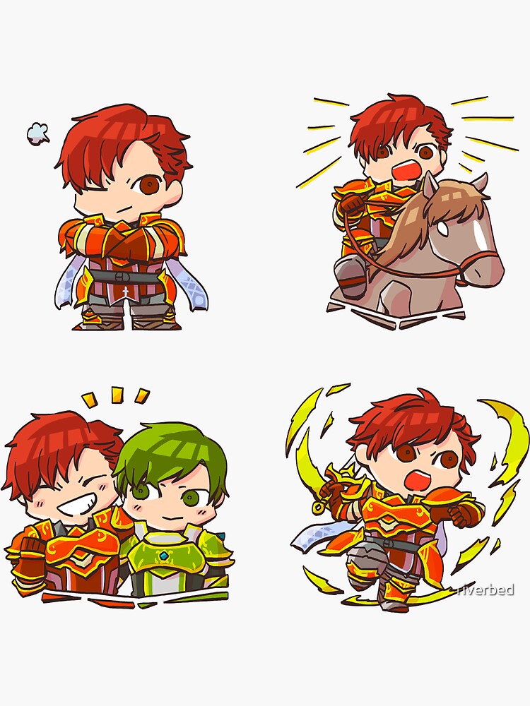 "Chibi Cain: The Bull" Sticker by Sonoch | Redbubble