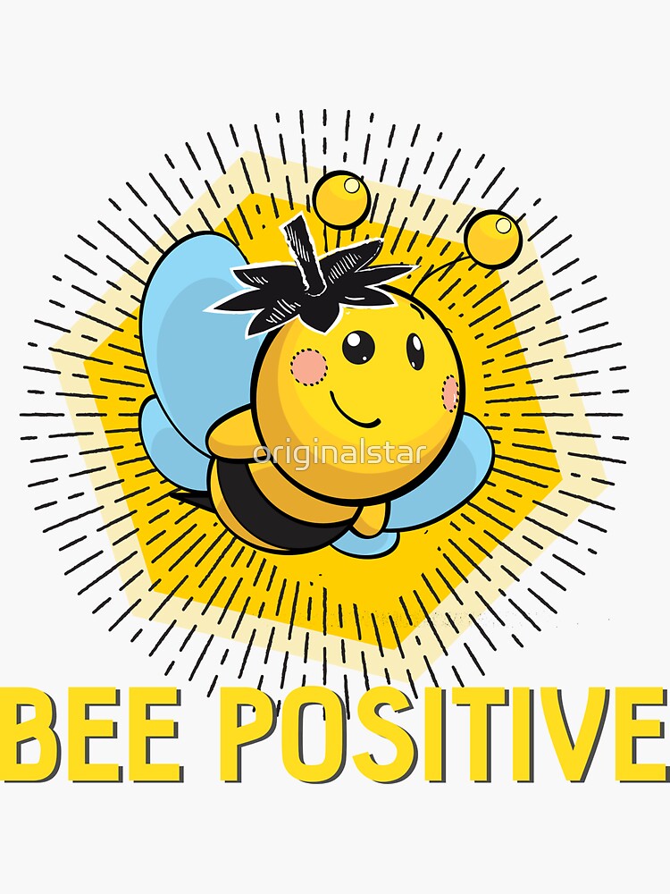 "bee positive honey bee happy save been nature eco nature conservation ...