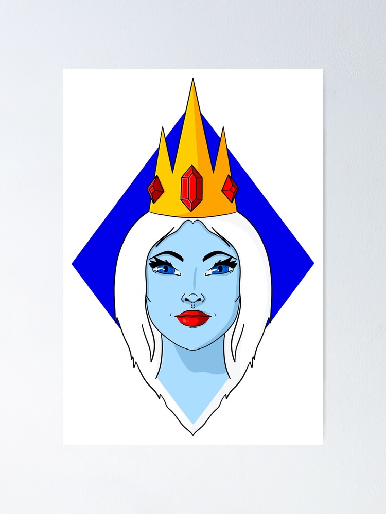"Femme Ice King" Poster for Sale by WormsThatDoodle | Redbubble