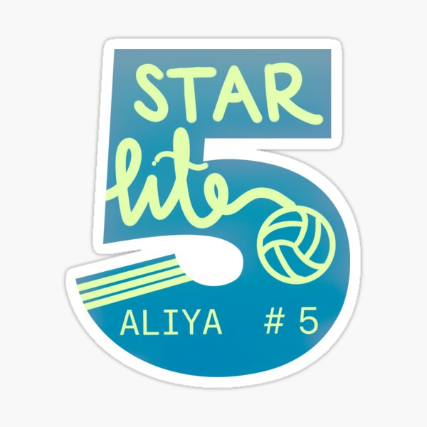 "Aliya" Sticker by stapletonabby | Redbubble