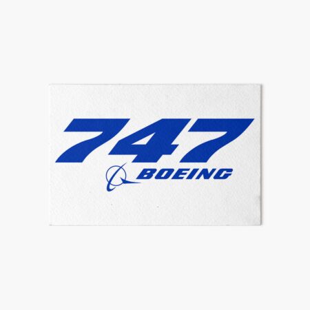 "Boeing 747 Logo" Art Board Print for Sale by Avinez | Redbubble