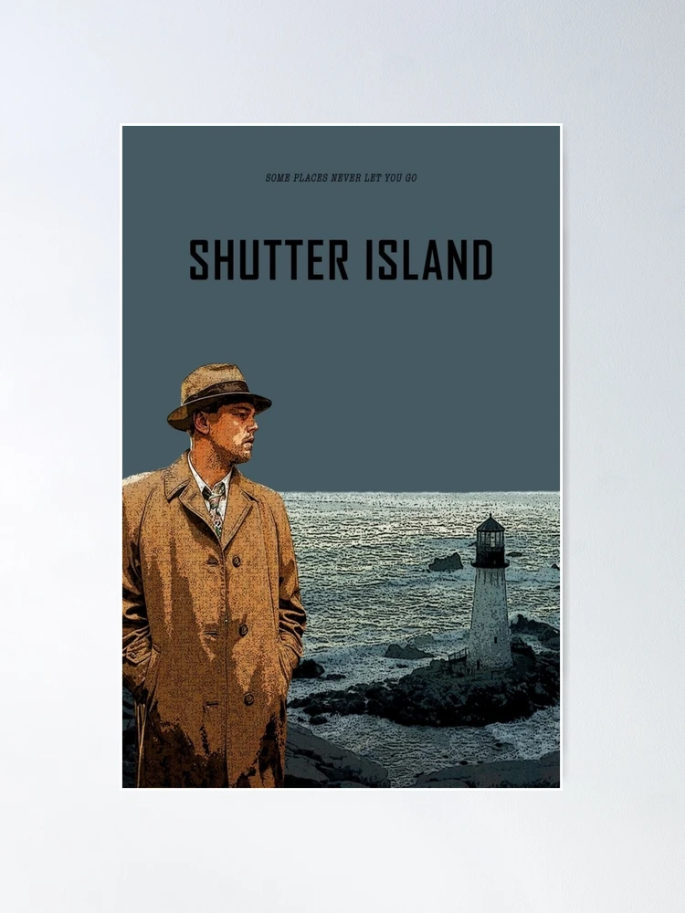 Minimalistisches Shutter Island Poster