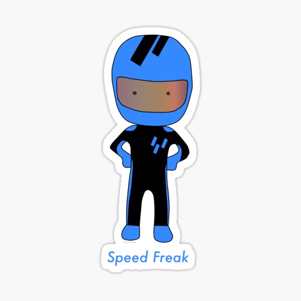 "Speed Freak - Blue and black motorsport pit crew - DoodleAndDrive ...