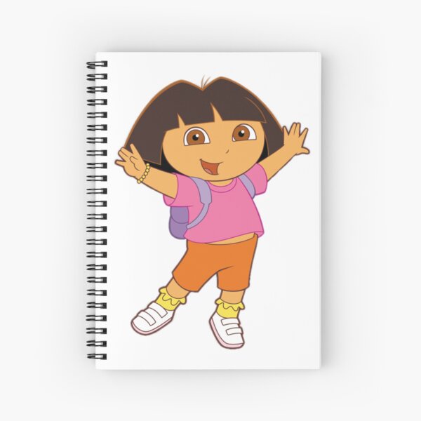 "Dora The Explorer" Spiral Notebook for Sale by DrSauce | Redbubble