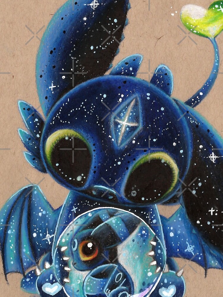 "galaxy fantasy toothless" iPhone Case for Sale by Skydiamondart ...