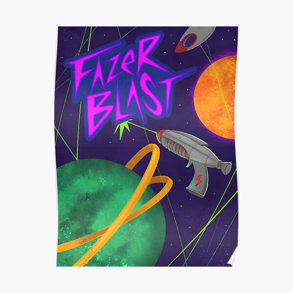 "Fnaf Fazer Blast" Poster for Sale by -Momen- | Redbubble