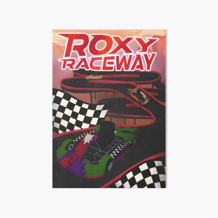 "Fnaf Roxy Raceway" Art Board Print for Sale by -Momen- | Redbubble