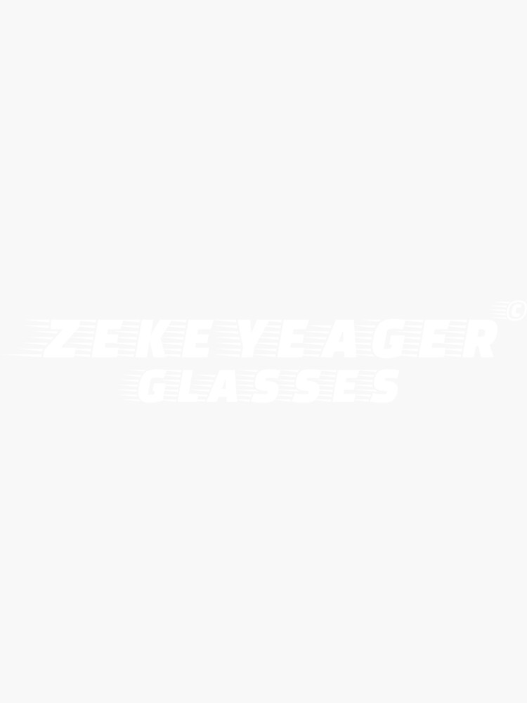 "Zeke yeager" Sticker by TehBasi | Redbubble