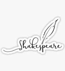 Shakespeare Stickers | Redbubble