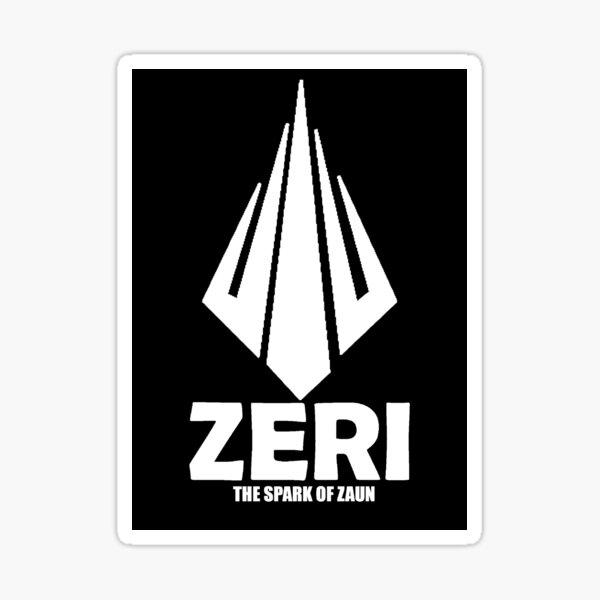 "ZERI NEW" Sticker for Sale by mladenkw | Redbubble