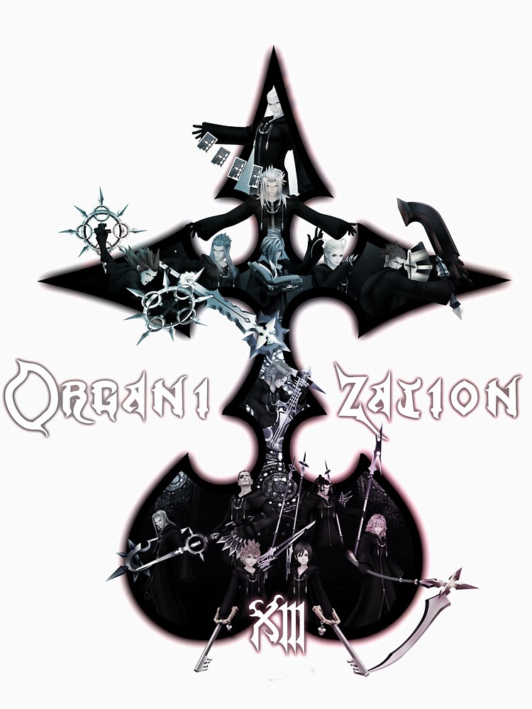 "Organization XIII Members - Kingdom Hearts" Pullover Hoodie for Sale ...