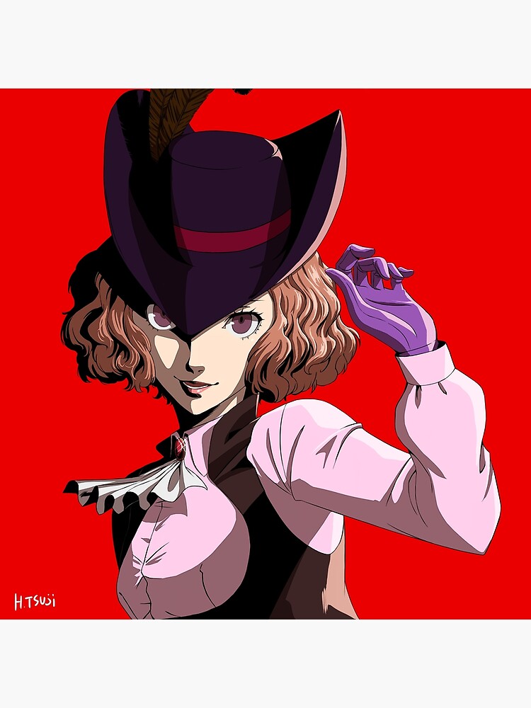 "Persona 5 Sketch Series: Haru" Photographic Print for Sale by ...