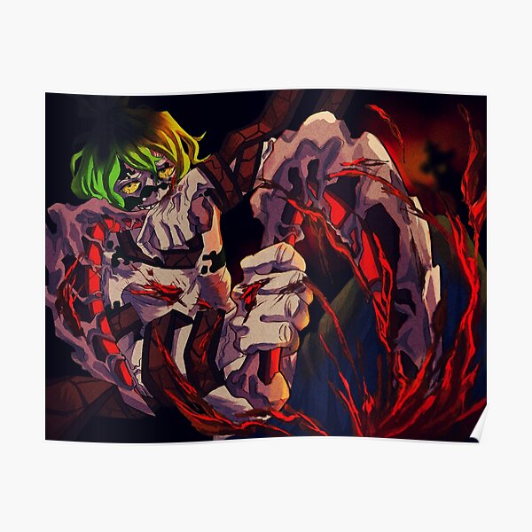 "Gyutaro Upper Moon Six" Poster by AnimeScenery | Redbubble