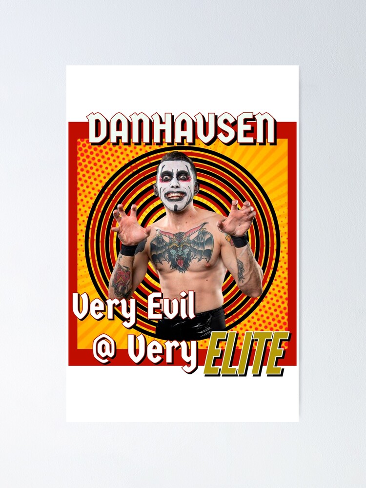 "Danhausen" Poster for Sale by GrownupsRead | Redbubble