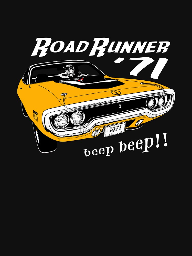 "'71 Road Runner" Essential T-Shirt for Sale by hotrodz | Redbubble