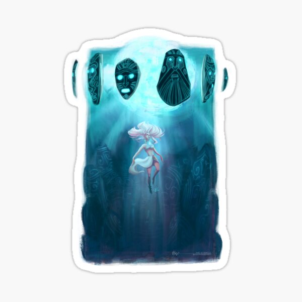 "Atlantis" Sticker by AmisWormhole | Redbubble
