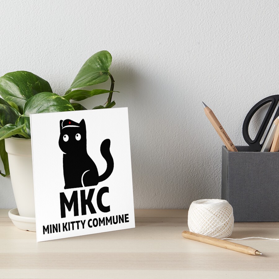 "New MKC Logo with transparent background" Art Board Print by MiniKitty ...
