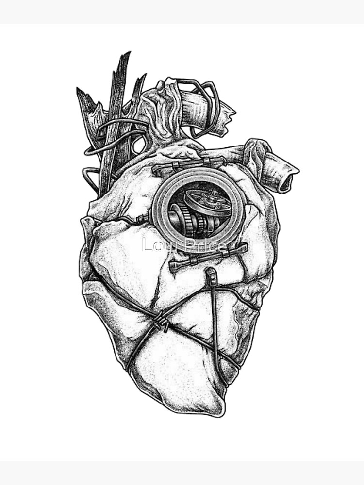 "HEART DISHONORED" Poster by Lowprince | Redbubble