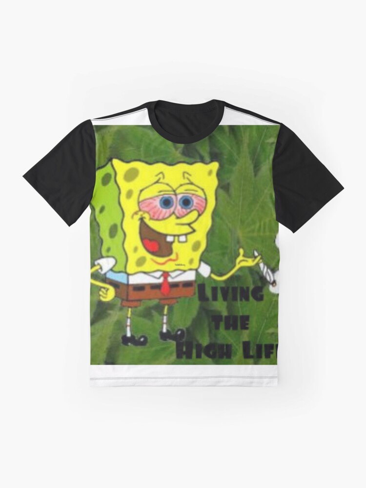 "Spongebob 420" T-shirt by hansl | Redbubble