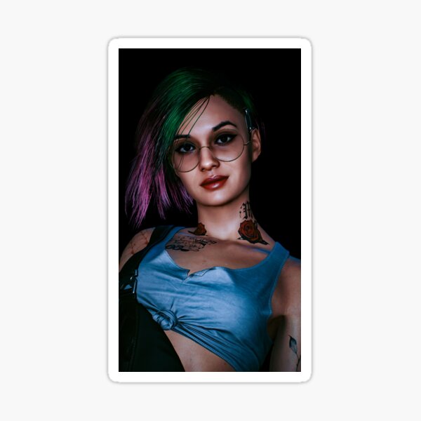 "Judy" Sticker by BaddesttFemale | Redbubble