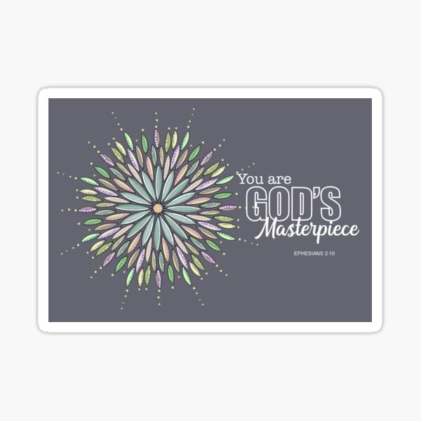 "Masterpiece " Sticker for Sale by BehindBoe | Redbubble