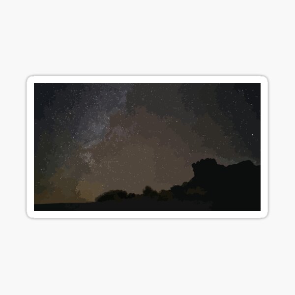 "Milky way" Sticker by fordpower7 | Redbubble